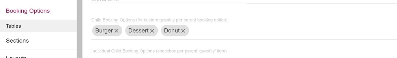 Upsell Booking Options